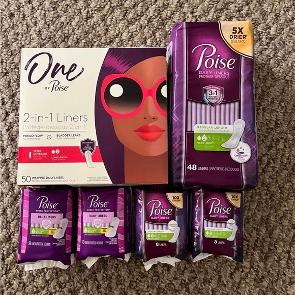 poise | Bath & Body | Bundle Of Poise Liners | Poshmark